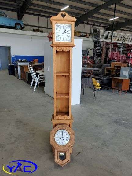2 Carpenter Build Clocks - Yorkton Auction Centre