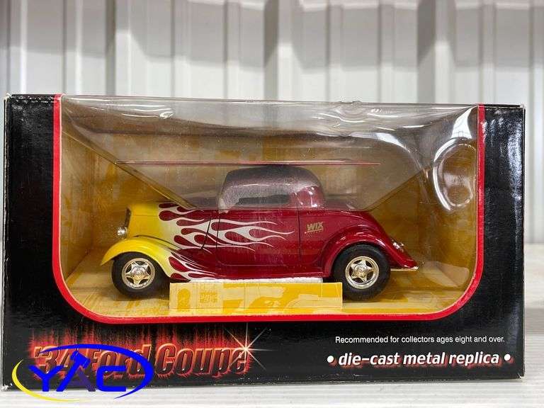 WIX 1934 Ford Coupe - Die Cast Metal Replica - 1:25 Scale - Yorkton ...
