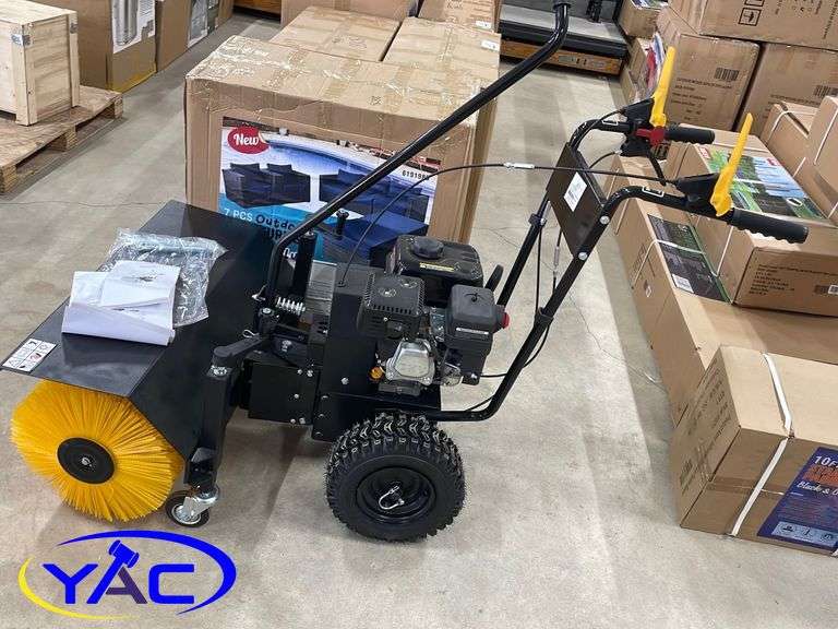 Snow Sweeper - 196 cc Gas Engine - Yorkton Auction Centre