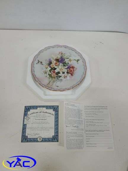 Bradford Exchange Plate "Seasonal Splendor" By Lena Liu's - Yorkton ...
