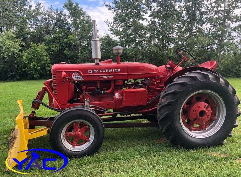 McCormick Tractor w/Blade - Yorkton Auction Centre