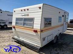 1976 Coachman Cadet Bumper Hitch Trailer 20' - Yorkton Auction Centre