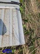 Approx. 50 Sheets 8'3" Tuff Rib Metal Cladding, 29 Gau. Gr. 80 'White ...
