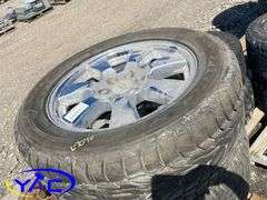 4 - Chevy 6 Bolt Rims & Tires - 275/55R20 - Yorkton Auction Centre
