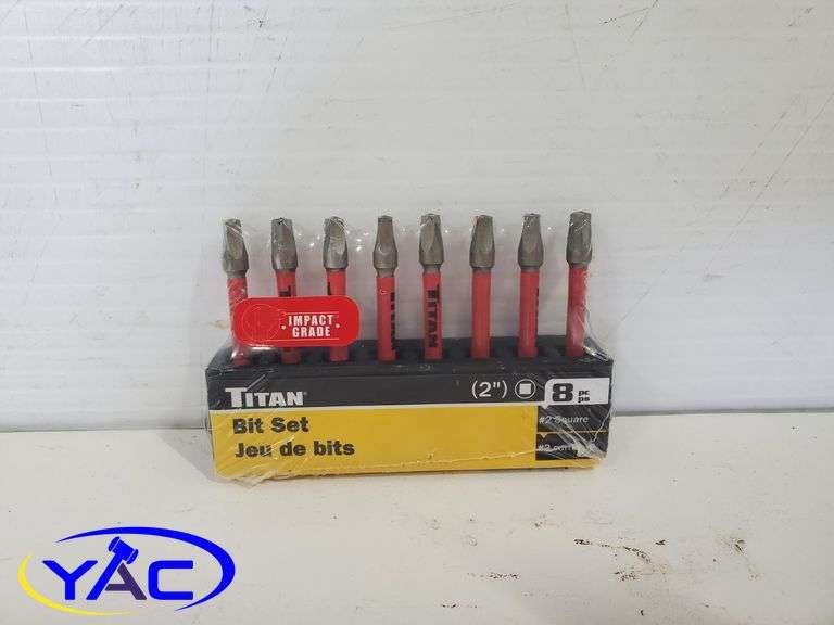 Impact Robertson Bit Set #2 - Yorkton Auction Centre