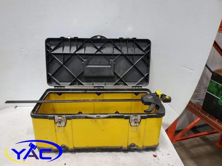 Yellow Tool Box W/ Tools - Yorkton Auction Centre