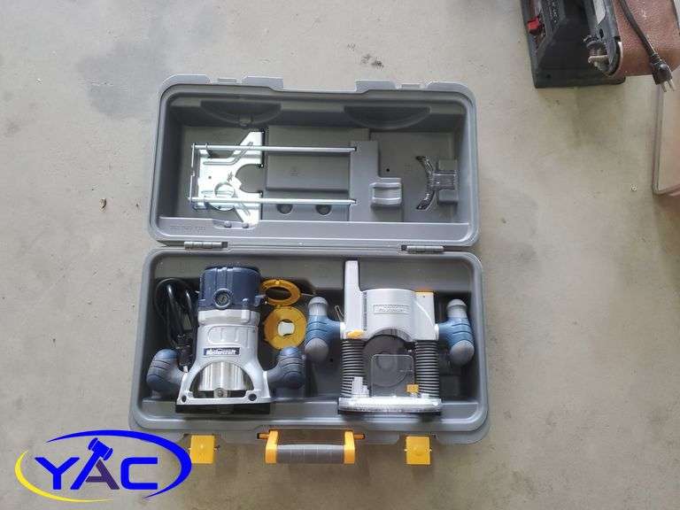Mastercraft Maximum Plunge/Fixed Router Set - Yorkton Auction Centre