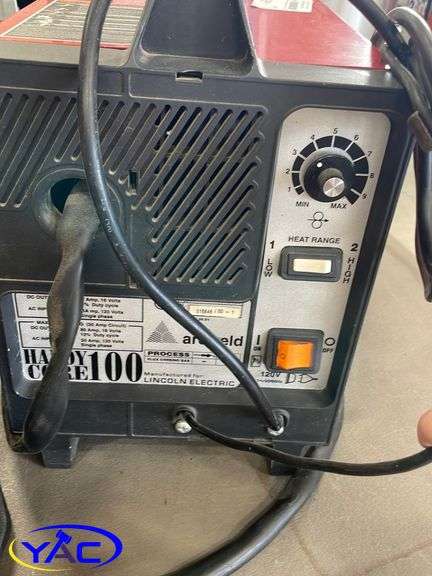 Handy Core 100 Lincoln 120V Electric Mig Welder and Helmet - Yorkton ...