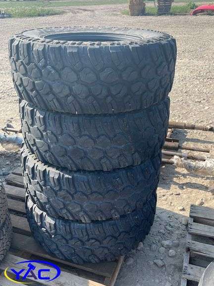 4 - 35x12.50x18 Tires - Yorkton Auction Centre