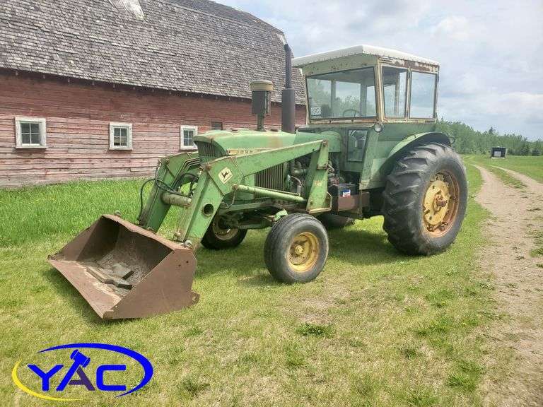 John Deere 4020 w/Loader - Yorkton Auction Centre