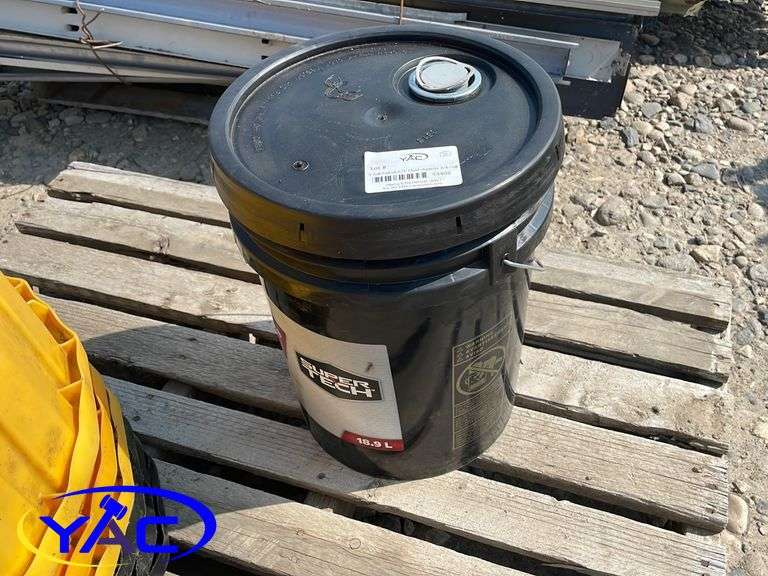5 Gal Pail of ATF Fluid -Approx 3/4 Full - Yorkton Auction Centre