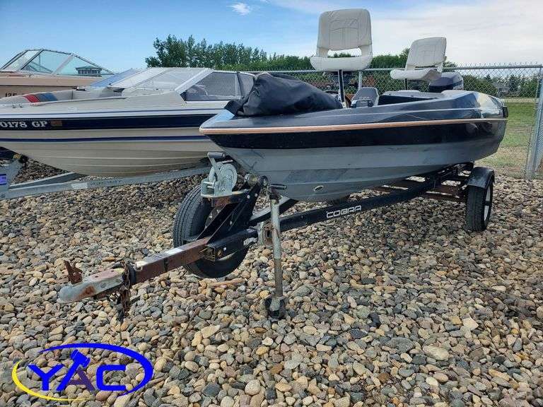 Bayliner Cobra II 14' Bass Boat W/ 1990 Cobra Trailer - Yorkton Auction ...