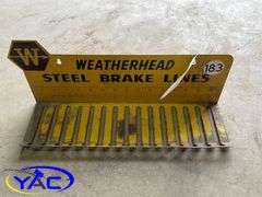 Steel Brake Line Display - Yorkton Auction Centre
