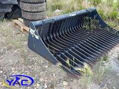 Bobcat Skid Steer 72" Root Rake Bucket - Yorkton Auction Centre