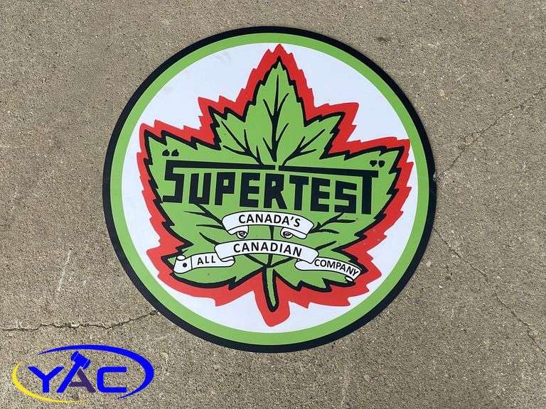 Supertest Sign - Yorkton Auction Centre
