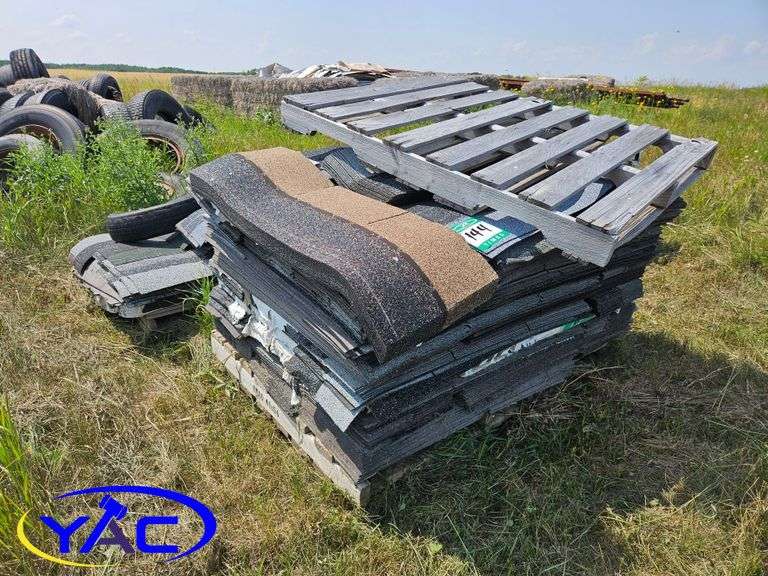 Pallets of Shingles (3) - Yorkton Auction Centre