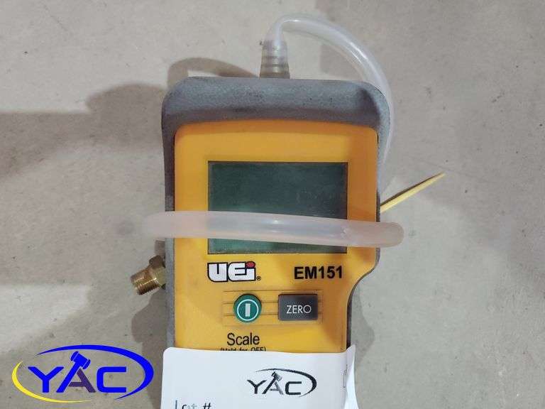 EM151 Gas Detector - Yorkton Auction Centre