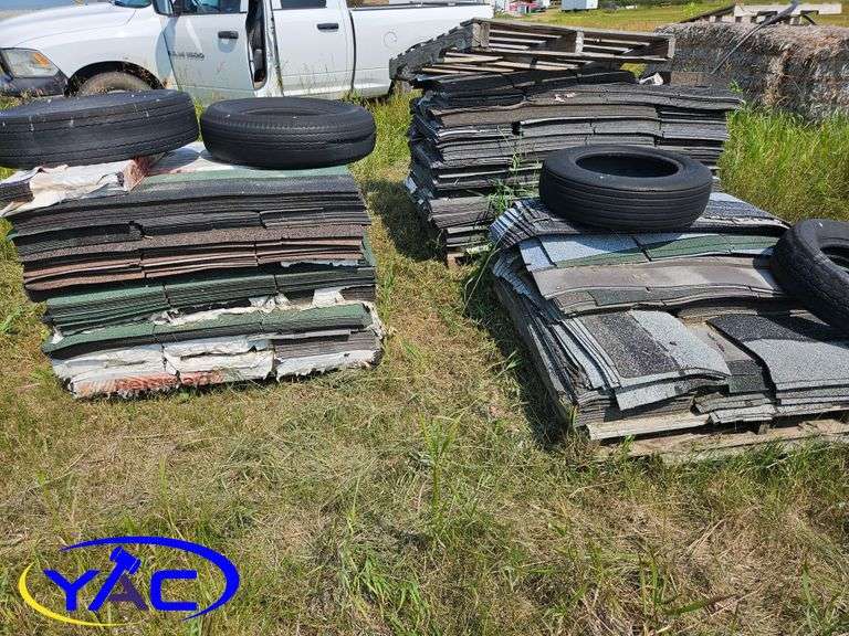 Pallets of Shingles (3) - Yorkton Auction Centre