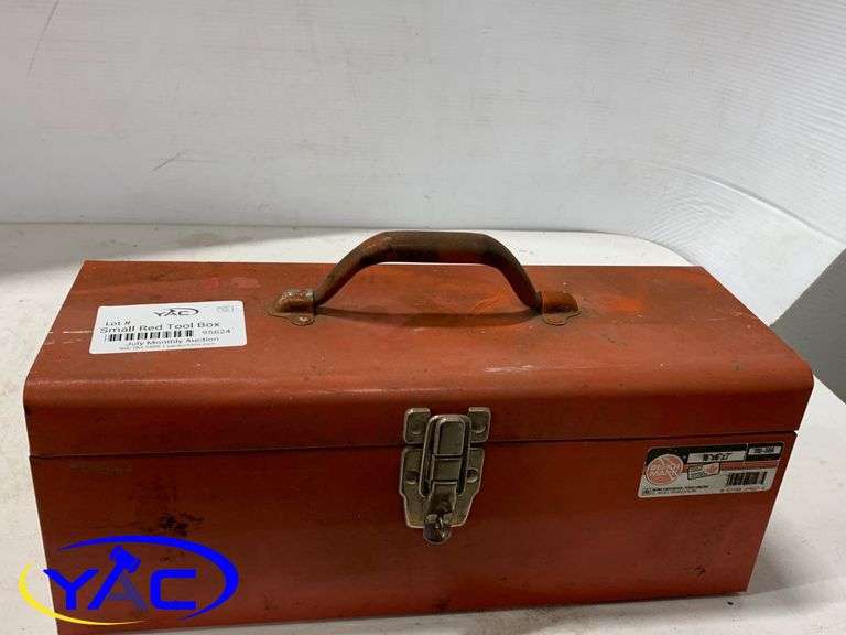 Small Red Tool Box - Yorkton Auction Centre