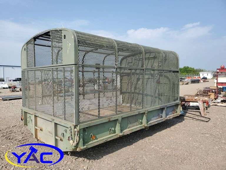 Military Truck Cage - Yorkton Auction Centre