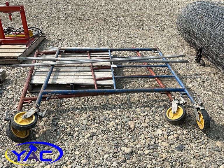 6' Section Scaffolding With Wheels - Yorkton Auction Centre