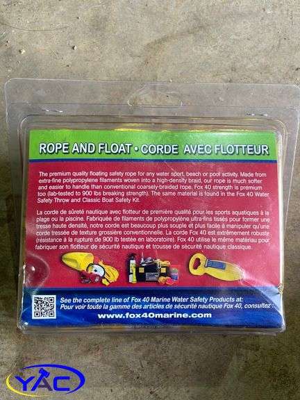 Rope & Floater - Yorkton Auction Centre