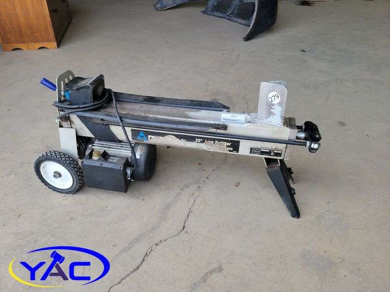 20" Delta Log Splitter - Yorkton Auction Centre
