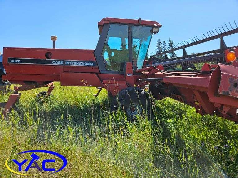 1994 Case 8820 Swather w/ 25 ft header - Yorkton Auction Centre