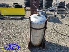 Propane Tank & Cart - Yorkton Auction Centre