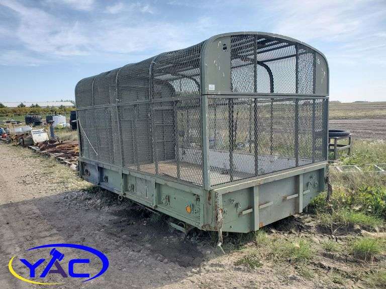 Military Truck Cage - Yorkton Auction Centre