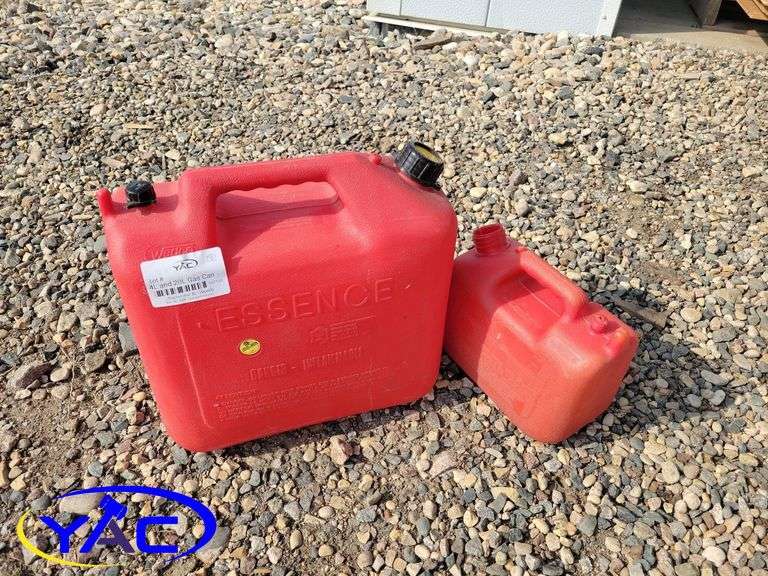 4L and 20L Gas Can - Yorkton Auction Centre