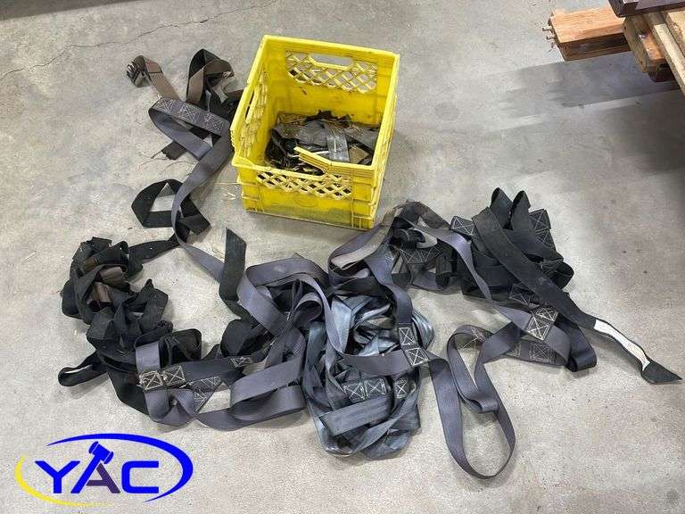 Box Of Straps - Yorkton Auction Centre