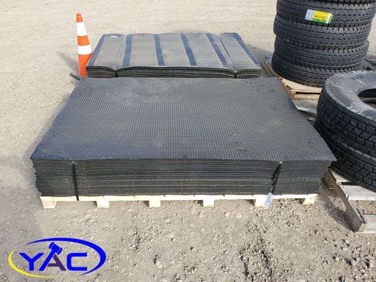 Pallet Of Approx 26 Rubber Mats - Yorkton Auction Centre