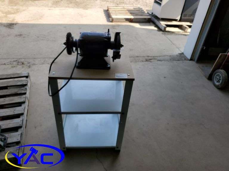 Bench Grinder / Buffer W/ Stand - Yorkton Auction Centre