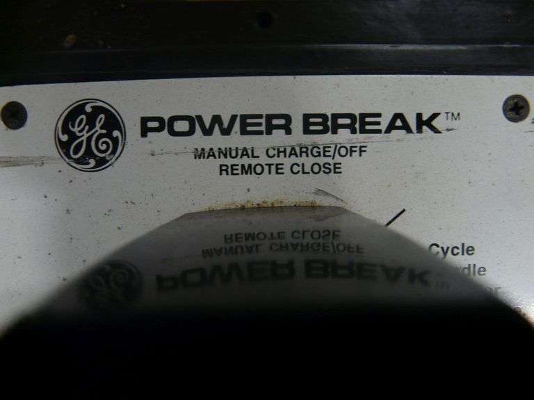 GE Power Break Circuit Breaker - Yellow Tag Auctions