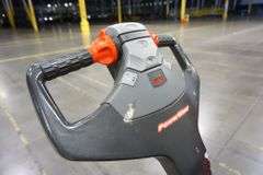 Raymond 8410 Walkie Rider Electric Pallet Truck - Yellow Tag Auctions