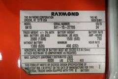 Raymond 8410 Walkie Rider Electric Pallet Truck - Yellow Tag Auctions