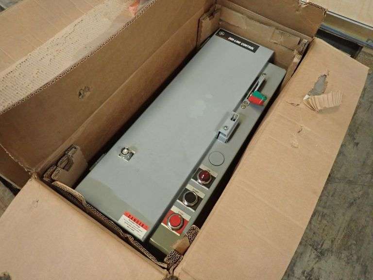 Lot of (2) GE 300 Line Control Combination Motor Controllers - Yellow ...