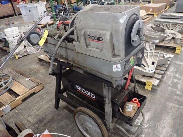 Ridgid 535 Series Manual Chuck Machine - Yellow Tag Auctions