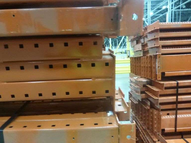 Lot of (114) Teardrop Pallet Racking Braces - Yellow Tag Auctions