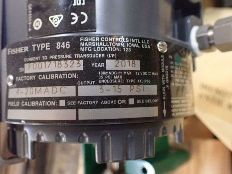 Fisher Actuator - Yellow Tag Auctions