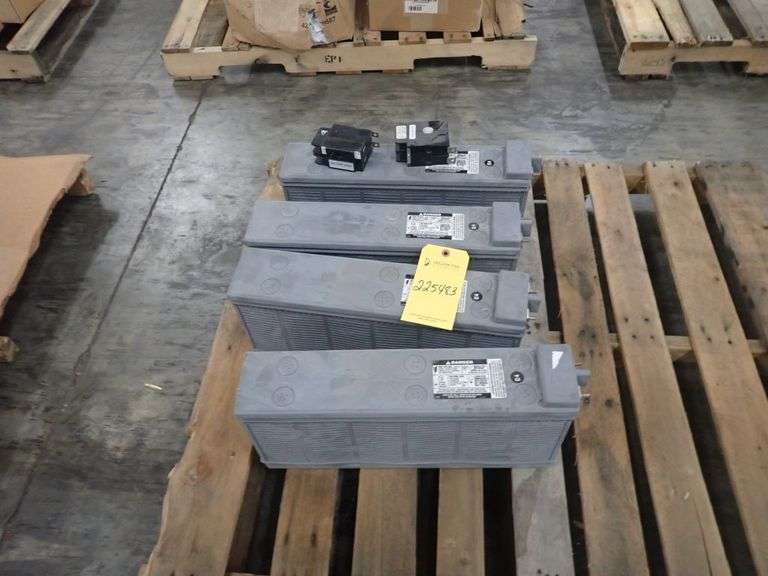 Lot of (4) Deko Unigy I Valve Regulated Lead Acid Battery - Yellow Tag ...