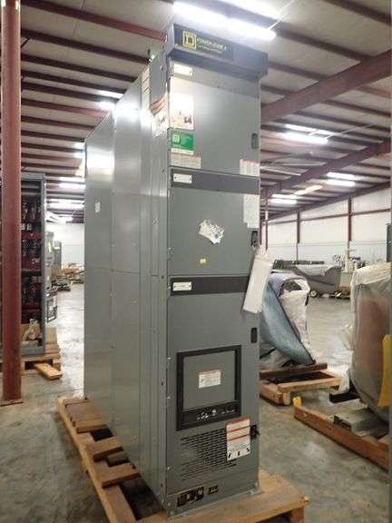 Square D Power Zone 4 3200A Switchgear - Yellow Tag Auctions