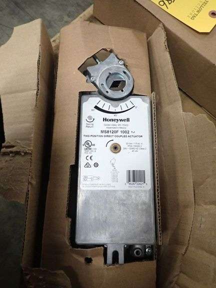 Lot of (4) Honeywell Two Position Direct Coupled Actuators - Yellow Tag ...