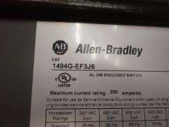 AB Enclosed Disconnect Safety Switch - Yellow Tag Auctions