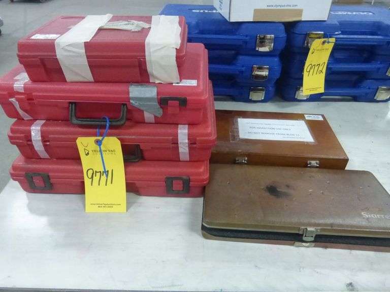 Lot of (4) MHC Pin Gage Set - Yellow Tag Auctions