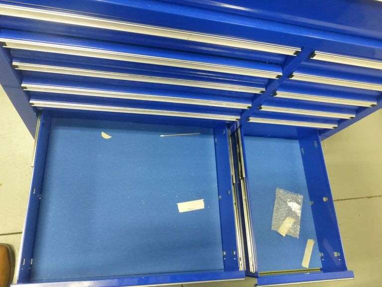 US General 44" x 22" Double Bank Roller Cabinet - Yellow Tag Auctions