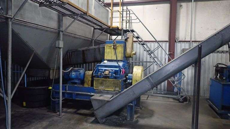 American Pulverizer Hammer Mill with Conveyor - Yellow Tag Auctions