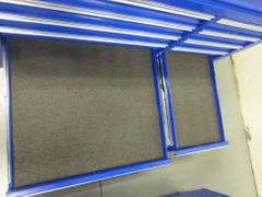 US General 44" x 22" Double Bank Roller Cabinet - Yellow Tag Auctions