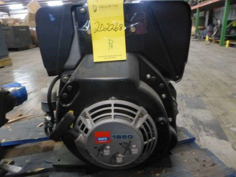 Hatz 1B50 Air Cooled 4 Stroke Diesel Engine with MP Pumps Flomax 10 ...